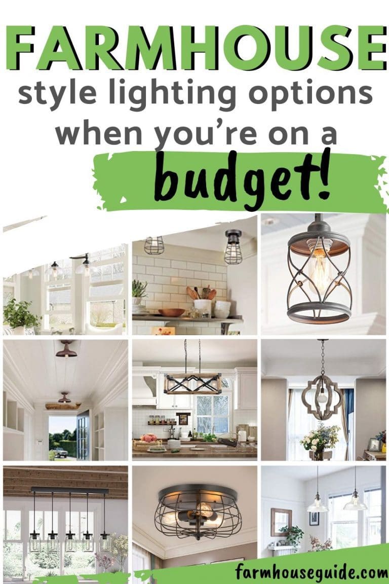 11 Amazing Farmhouse Style Lighting Options - Farmhouse Guide