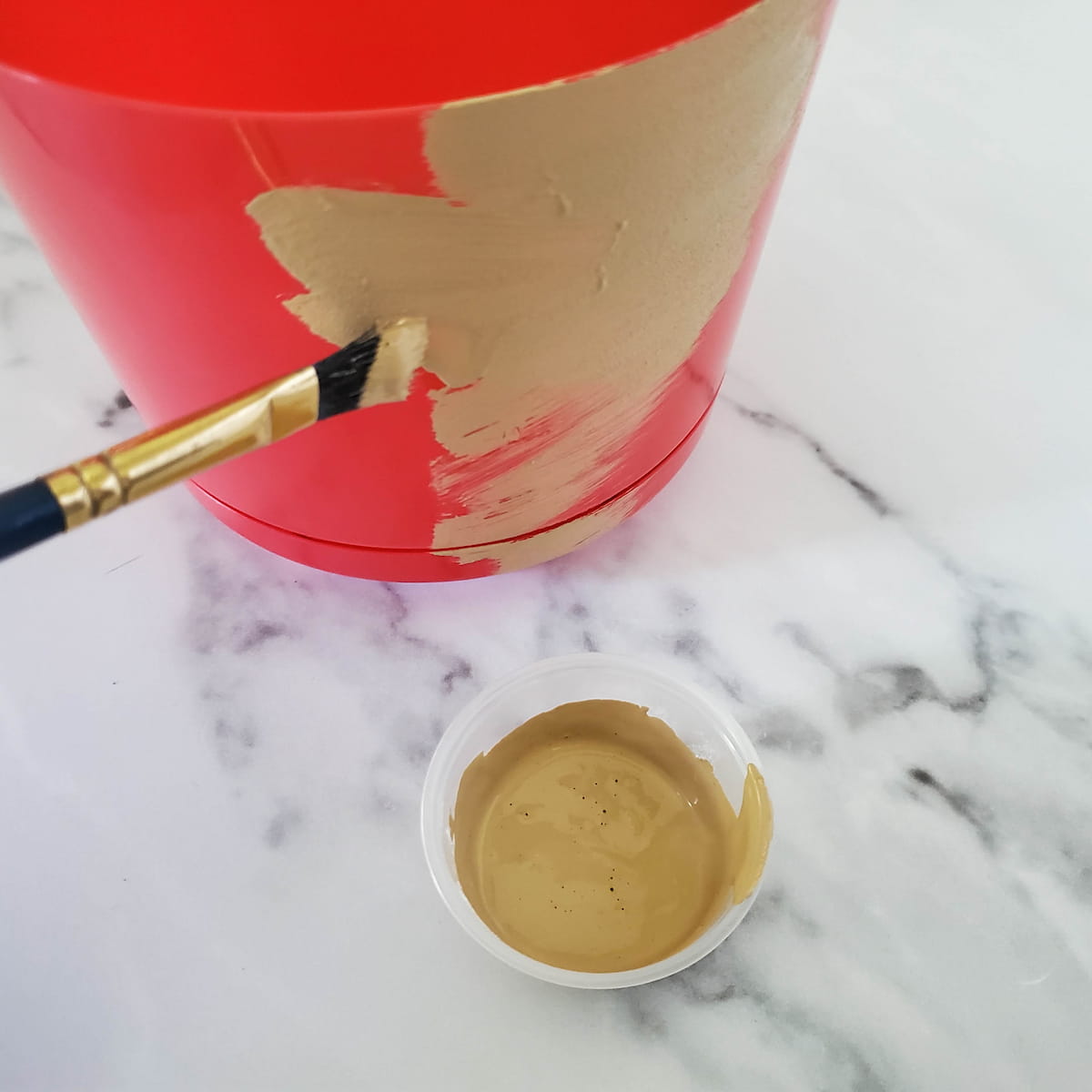 Dollar Tree Faux Terra Cotta Pot - Farmhouse Guide